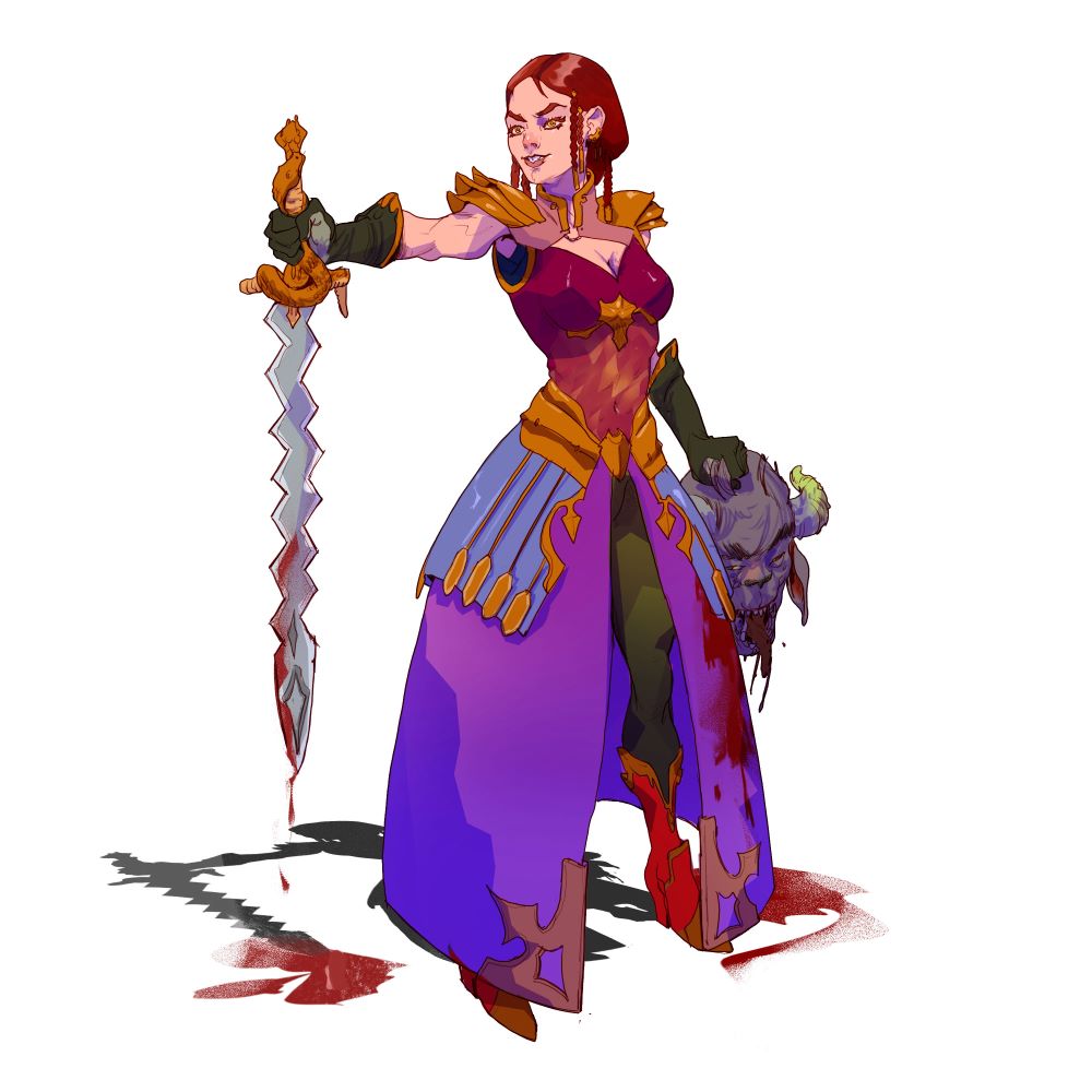 Gallery of Forgotten Wings Characters – Alyson Madden-Brooker